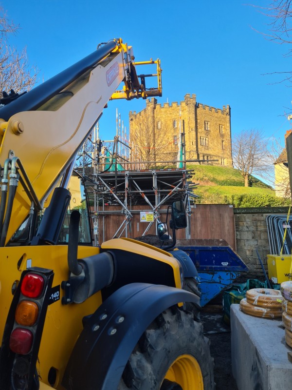 Progress at 11th Century Norman Chapel, Durham Castle - Howarth ...