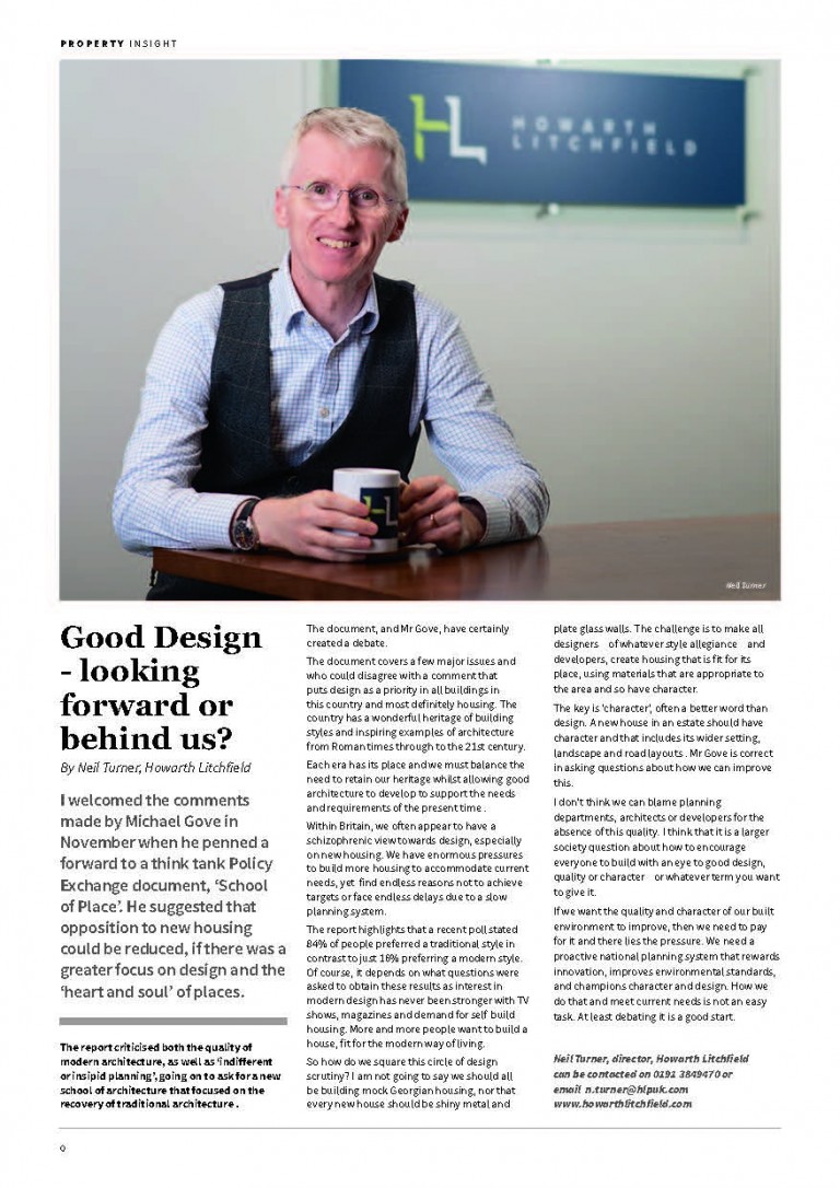 LATEST ARTICLE FROM NEIL TURNER – Good Design - Looking Forward Or ...